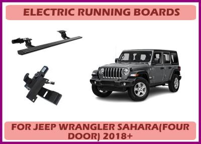 China Smart APP-Controlled Foldable Electric Side Step for Jeep Wrangler Sahara for sale
