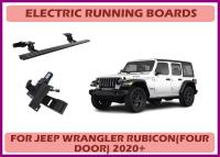 China Automatic Retractable Aluminum Electric Running Board for Jeep Wrangler Rabicon for sale