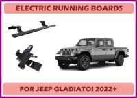 China Factory Power Retractable Running Boards for Jeep Gladiator with Quick-Release 600 lbs Capacity for sale