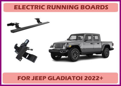 China Factory Power Retractable Running Boards for Jeep Gladiator with Quick-Release 600 lbs Capacity for sale
