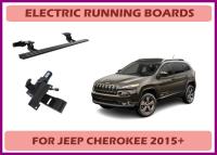 China Jeep Cherokee Waterproof Electric Step and Heavy-Duty Running Board for sale