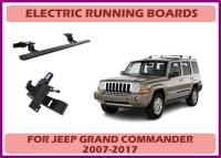 China Jeep Grand Commander Retractable Running Boards and Steps with Wiring Compatibility for sale