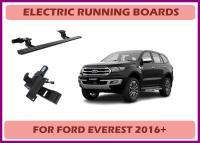 China Ford Everest Black Edition Heavy-Duty Waterproof Power Step with LED Lights for sale