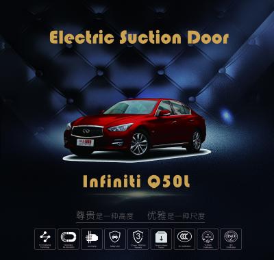China 2016-2018 Infiniti Q50L Soft Close Door Retrofit System - 12V Rated, 5A Current, Auto Electric Suction for sale