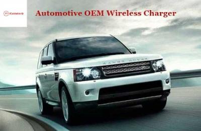 China QI Automotive Wireless Charger for Range Rover Vogue/Freelander/Discovery 5/Velar/Sport - 9V-16V Input, -40℃ to 85℃ Operating Range for sale