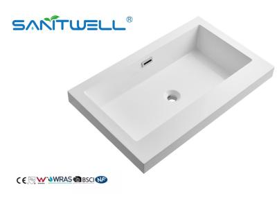 China SWQ760 Cheap Price Special Models Artificial Stone Basins Colored Customized Sinks For Bathroom for sale