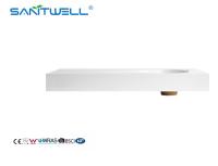 China Special Design SW6041-1095 New Model Right Single Hole Stone Basins Rectangle Shape Cabinet Sinks for sale
