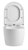 China New Models Chaozhou SWB0225 wall hung toilets Tornado Flushing System Slim UF Seat Cover Flushing Clean for sale