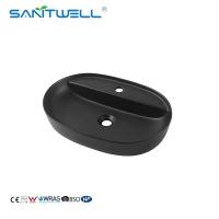 China Made In China AB8475 Bathroom Sanitary Ware Sinks Matt Black Bowl  Above Counter Basins for sale