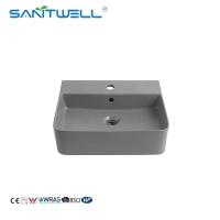 China AB8589A Styles Economical Price Vanity Wash Basin Matt Grey Bowl Sinks Bathroom Sanitary Ware for sale