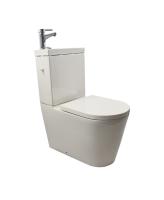 China New Model Favorable SWJ101 Price Two Piece Washdown Rimless Toilets with Faucet for washing Hand SInks for sale