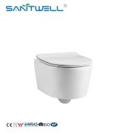 China Hot Selling SWA625 Luxury Sanitary Ware Product Washdown Rimless Flushing Wall Hung Toilets WC for sale