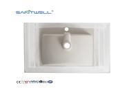 China Fashion Design Chaozhou AC8003-80 Bathroom Cabinet Basin 800MM Length Ceramic Wash Hand Sinks for sale