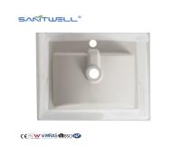 China Chaozhou Cheap Price AC8003-60 Top Quality Sanitary Ware Bathroom Sink Wash Basins Cabinet Sinks for sale