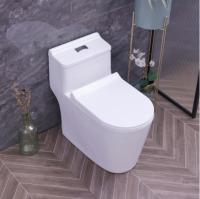 China Economic Toilets SWS9286 Cheap Price Siphonic One piece Toilets S trap with PP Soft Closed Seat Cover for sale
