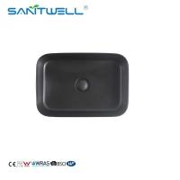 China Chaozhou Suppliers Above Counter basin 2024 Vessel Sink Round Ceramic Basin Wall Mounted Sink AB8316 for sale