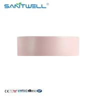 China China Factory Chaozhou 2024 Above Counter basin Pink Color Ceramic Basin Wall Mounted Sink for sale
