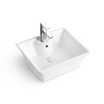 China China Factory Wholesale Above Counter CE Basin for Bathroom Classic Design Art Wash Basin for sale