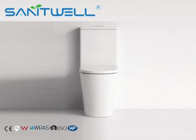 China Floor standing Toilet  Back to Wall Full White Ceramic Washdown Soft Close Seat for sale