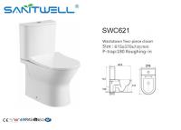 China New Design Round Shape Chaozhou Dual Flush Toilet Universal Washdown Two Piece Sanitary Ware for sale