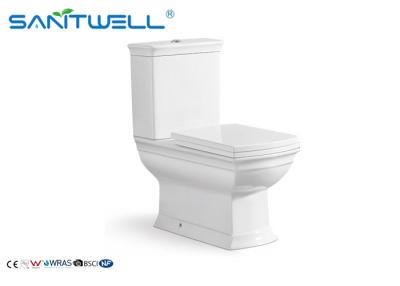 China Bathroom Washdown Ceramic Toilet Sanitary Ware Two Piece WC for sale