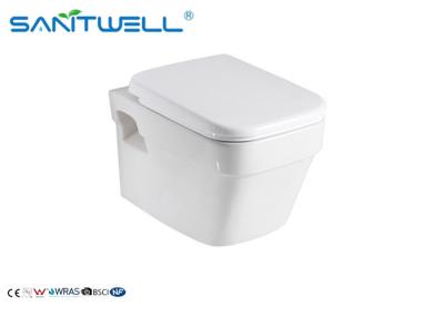 China European Rimless Wall Mounted Wc , Wall Outlet Toilet  Ceramic Toilet for sale