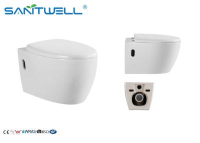 China Square p trap Wall Mounted WC washdown closest Tpye 570*380*340 mm Size for sale