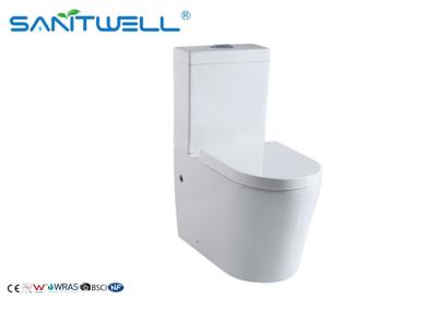 China Economic 2 piece toilet cyclone jets Bathroom santiary dual flush waterless for sale