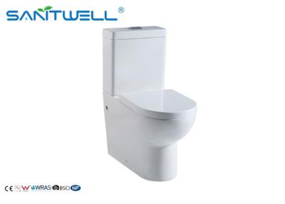 China Siphonic WC Close coupled tpye Sanitary Ware WC Bathroom Design for sale