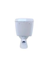 China Cheap Price Classical Model Two Piece Toilets Washdown Flushing RImless White Color Toilets for sale