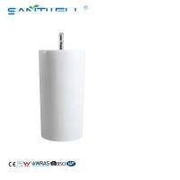 China Wholesale Art Pedestal Basins Luxury Models Floor Standing Sinks for European Market for sale