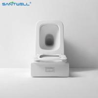 China Rimless Toilet Wholesale Price Sanitary Ware New Design two Pieces Toilets for European Market for sale