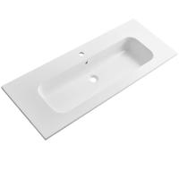 China Special Styles Large Size Resin Basin Eco-Friendly Cabinet Stone Basin For Hotel Bathroom for sale