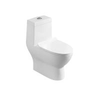 China Sanitary Ware New Models Chaozhou Washdown One Piece Toilets PP Cover Seat Trap Roughing in for sale