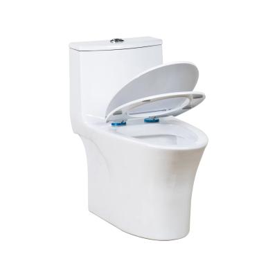 China Cheap Models Wholesaler Supplier Floor Standing Toilets One Piece WC S Trap 300mm for South of American for sale