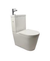 China 2 in 1 Water Saving Commode Ceramic Toilet Bowl and Hand Wash Basin Combination Combo Wc Toilet Set with Built in Sink for sale