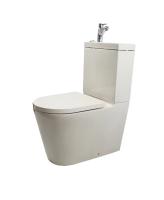 China 2 in 1 Water Saving Commode Ceramic Toilet Bowl and Hand Wash Basin Combination Combo Wc Toilet Set with Built in Sink for sale