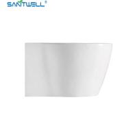 China Modern design Bathroom Hotel Home Sanitwell SWJ1031 wall-hung bidet for sale