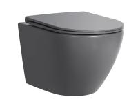 China European Style Simple Sanitary Ware Bathroom Ceramic WC White Rimless Wall Hung Floating Toilets for sale