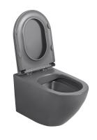 China European Style Simple Sanitary Ware Bathroom Ceramic WC White Rimless Wall Hung Floating Toilets for sale