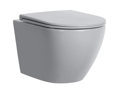 China CE European Style Wall Mounted Concealed Tank D Shape Round Ceramic Wall Hung Toilet for Bathroom for sale
