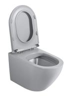 China CE European Style Wall Mounted Concealed Tank D Shape Round Ceramic Wall Hung Toilet for Bathroom for sale