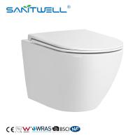 China Hot Selling Rimless Washdown New Trend P Trap Wall Hung Toilet for sale
