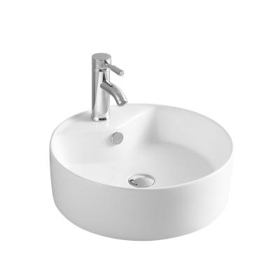 China Chinese Factory Porcelain Vanity Art Above Counter Sink Bathroom Lavatory Ceramic Basin Sink for sale