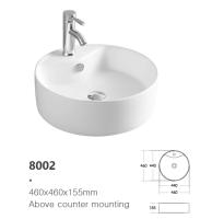 China Chinese Factory Porcelain Vanity Art Above Counter Sink Bathroom Lavatory Ceramic Basin Sink for sale
