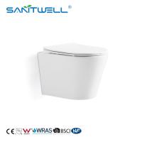 China China Manufacture Luxury Modern Europe Standard Round Wall Hung Toilet Wholesale Bathroom Ceramic Turbo Flush for sale
