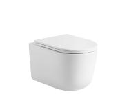 China New Turbo Flush Washdown P Trap Wall Hung Toilet for sale