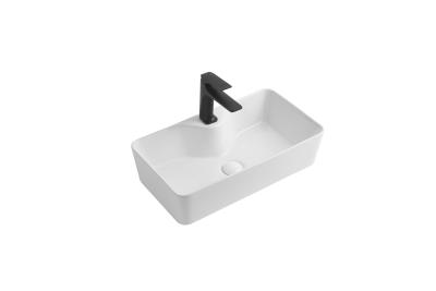 China Sanitary Ware Porcelain Hand Wash Basin Above Counter Bathroom Sink for sale