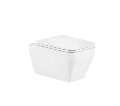 China High Quality Washdown Turbo Flush Porcelain Bathroom Sanitary Ware Wall Hung Floating Toilet Commode for sale