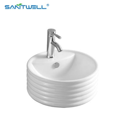 China Ceramic Counter Top Lavatory Basin Bathroom Hand Wash Basin for Sale for sale